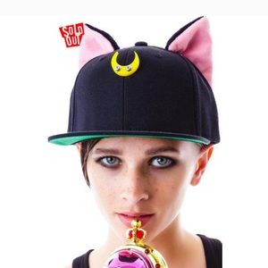 Adeen | Accessories | Adeen Luna Sailor Moon Snapback | Poshmark